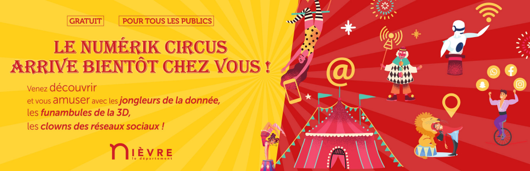 Cirque Numérique - Nièvre Médiation Numérique
